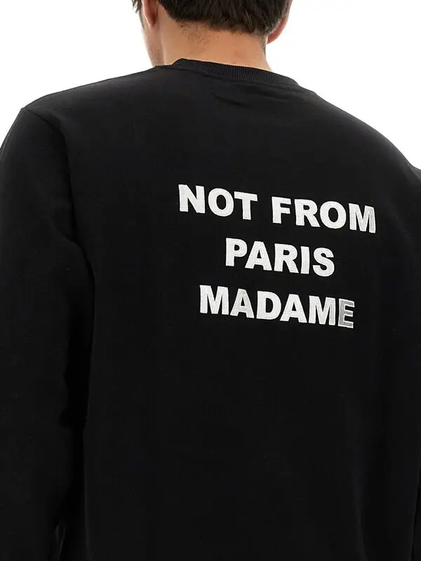 Drole De Monsieur Slogan Sweatshirt