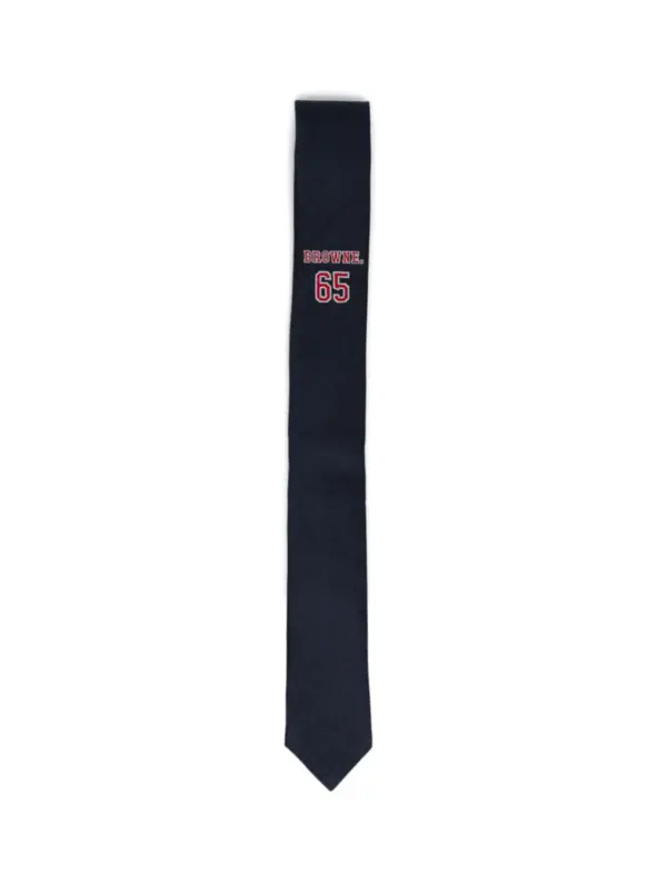 Thom Browne Classic 65 Icon Tie - Navy