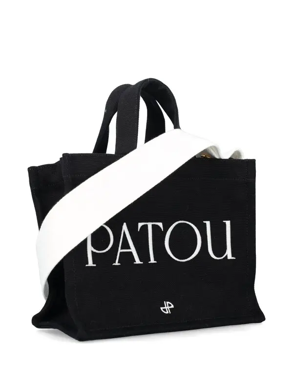 Patou Small Canvas Tote Bag