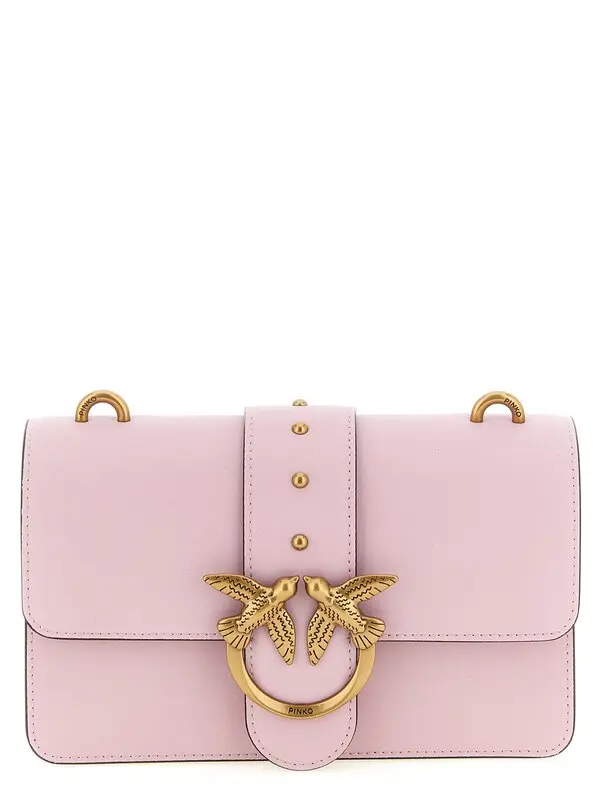 Pinko Love One Mini Crossbody Bag - Pink