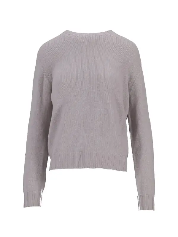 LA ROSE Round Neck Top - Silver
