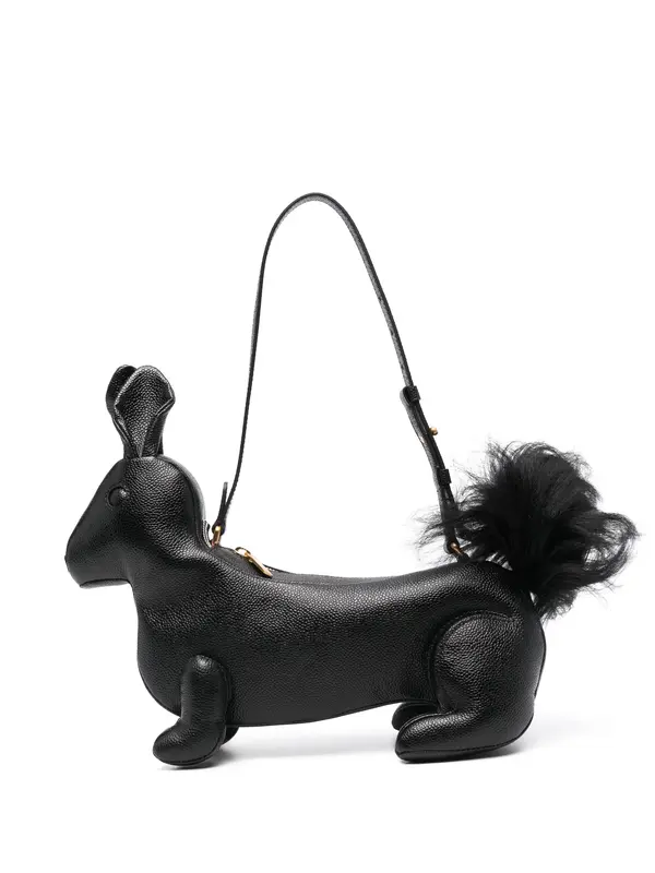 Thom Browne Baby Rabbit Bag - Black