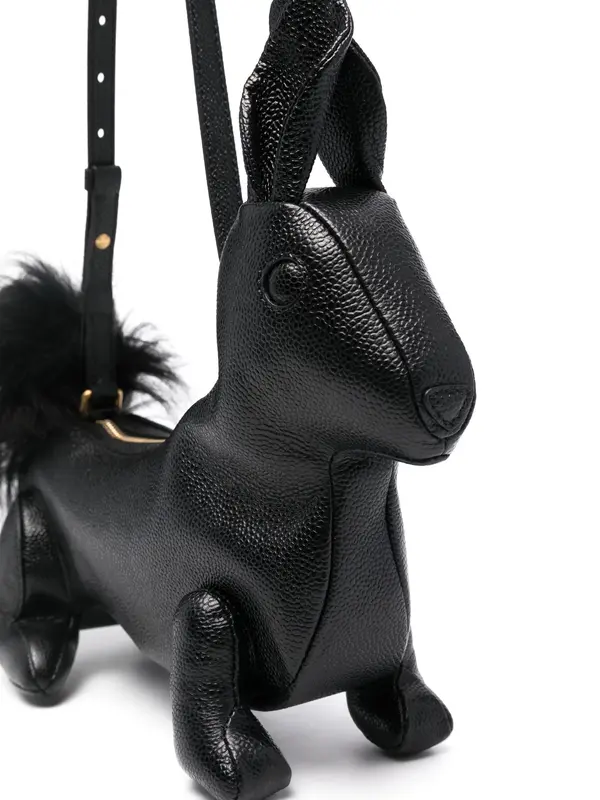 Thom Browne Baby Rabbit Bag - Black