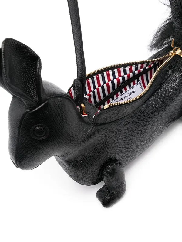 Thom Browne Baby Rabbit Bag - Black