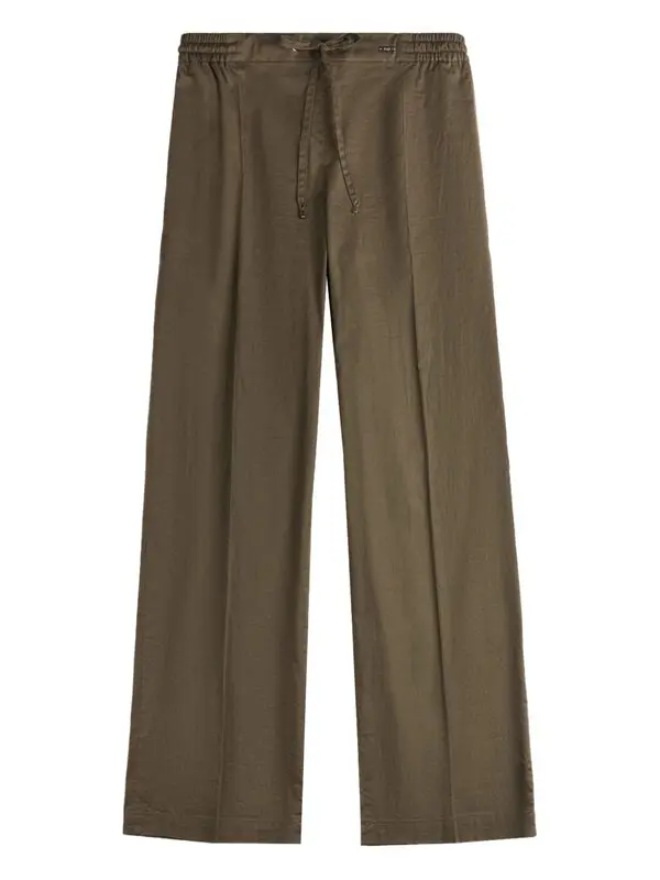 FAY Cotton Trousers - Green