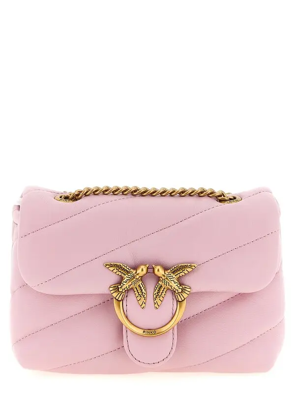 Pinko Baby Love Puff Crossbody Bag - Pink