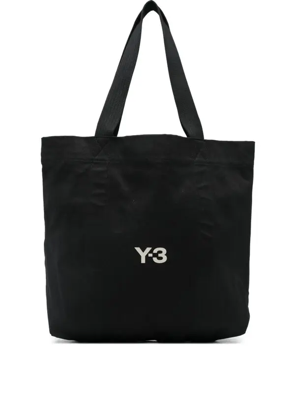 Y3 Canvas Tote Bag - Black