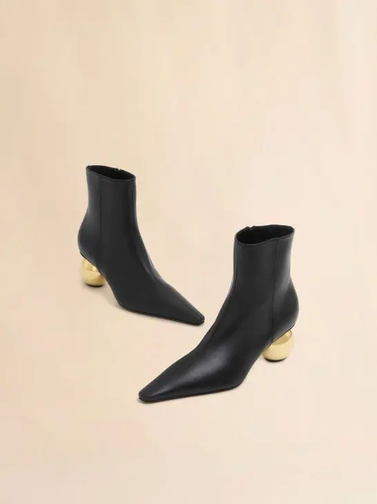 Marni Leather Ankle Boots