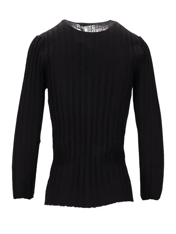 LA ROSE Cashmere And Silk Cardigan Set - Nero