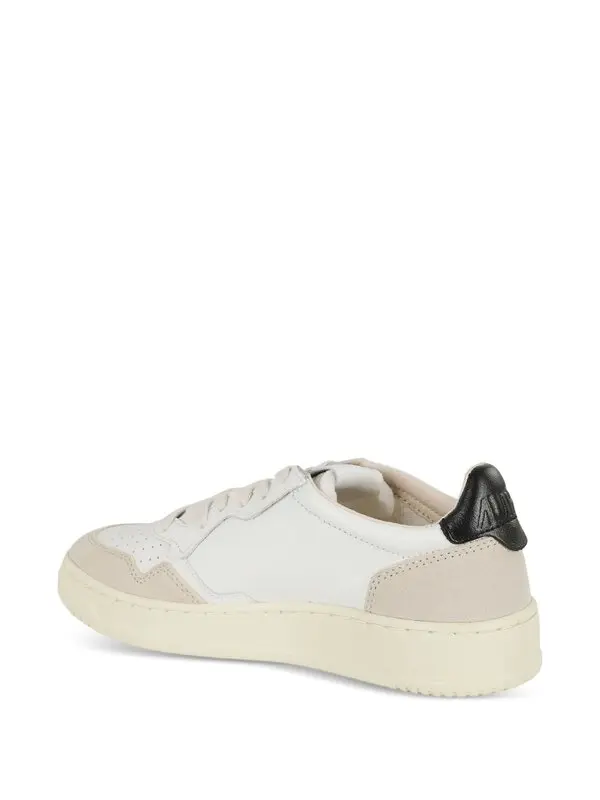 AUTRY Medialist Low Leather Sneakers - Black