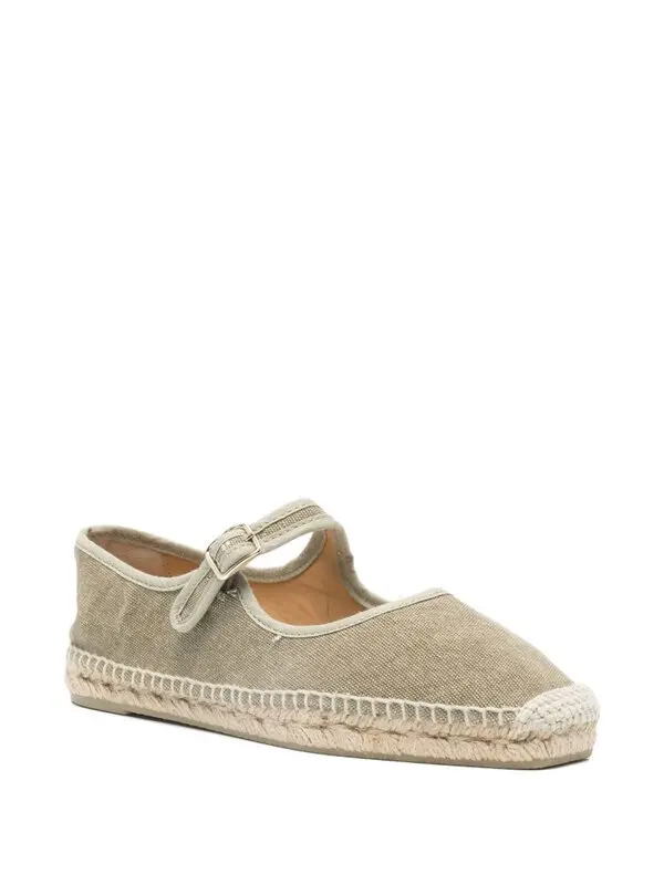 CastaÑer Padua Ballerina Flats - Grey