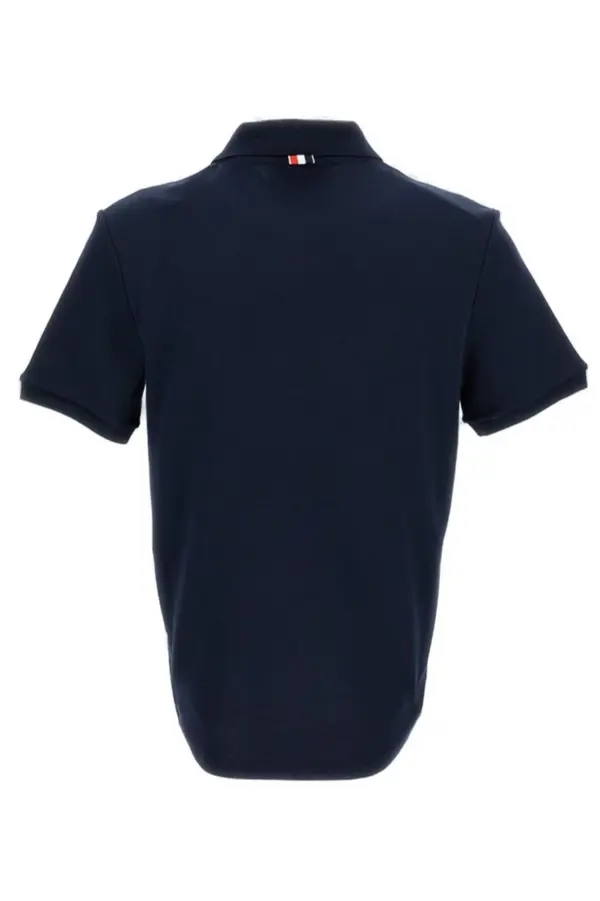 Thom Browne Cotton Milano Shirt - Navy