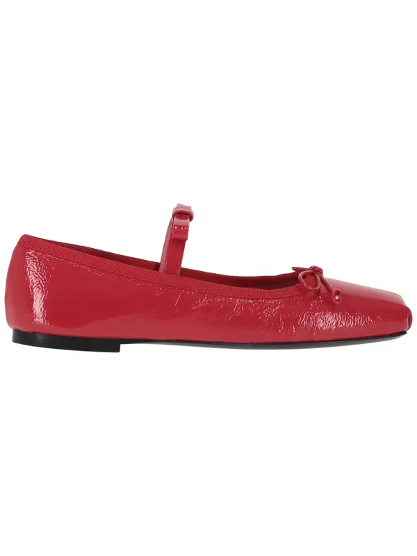 Vivetta Ballerina With Bow Detailing - Rosso