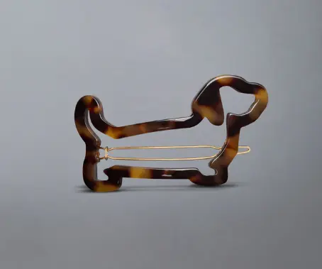 Thom Browne Hector Clips In Acetate - Brown