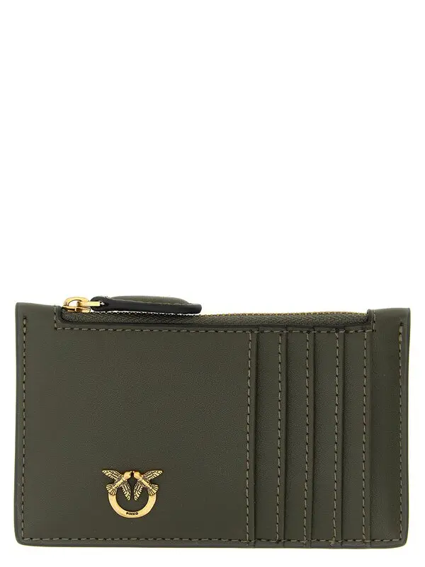 Pinko Airone' Card Holder - Green