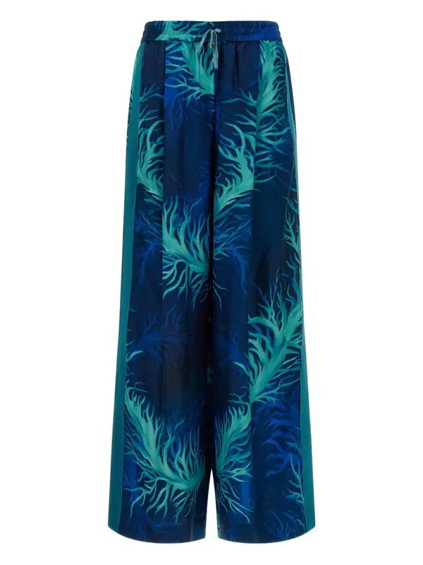 F.R.S FOR RESTLESS SLEEPERS Printed Silk Pants