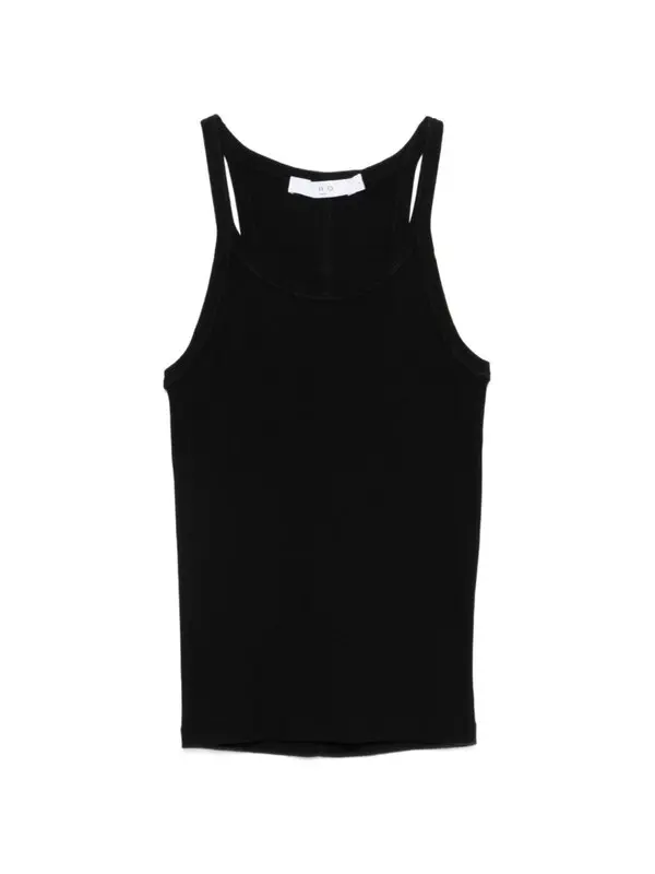 IRO PARIS Palisso Cotton Tank Top - Black