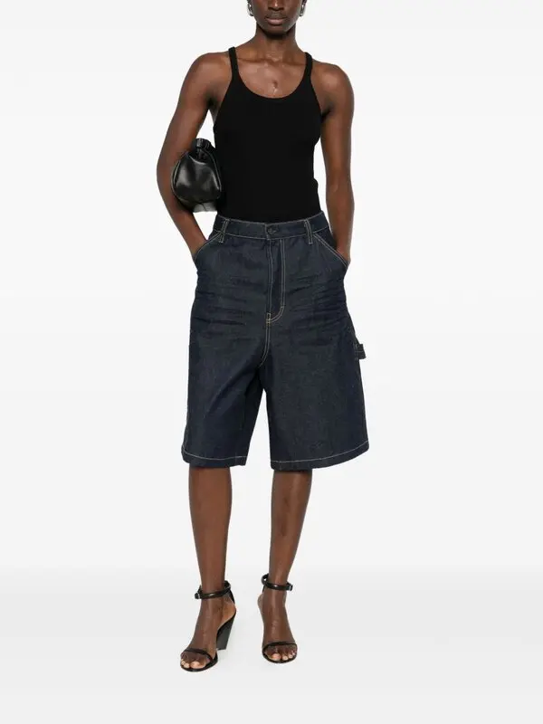 IRO PARIS Palisso Cotton Tank Top - Black