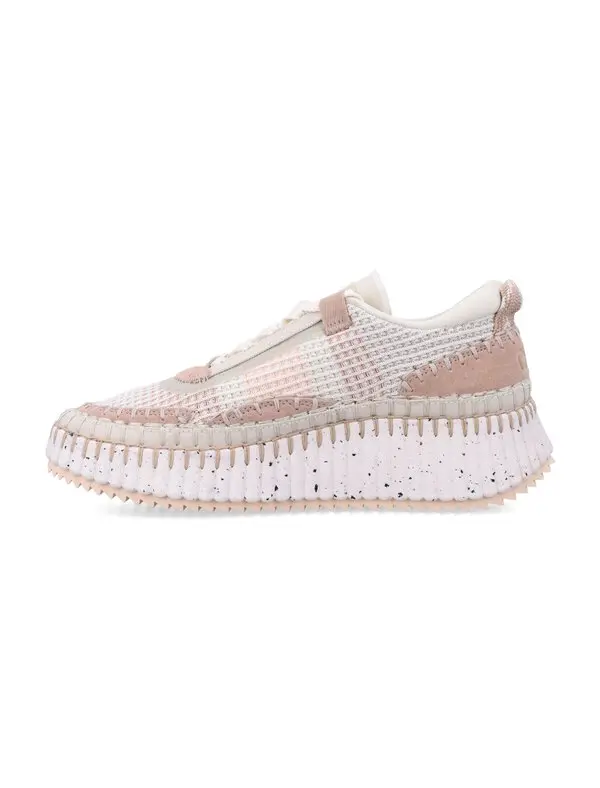 Chloé Nama Sneakers - Powder Beige