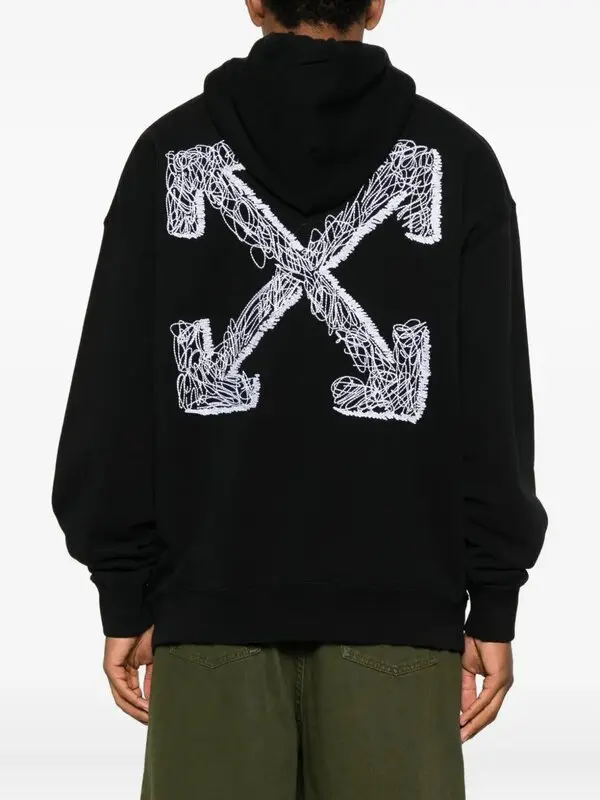 Off White Scribble Arrow Skate Hoodie