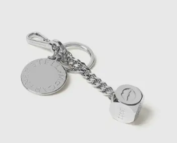 Stella McCartney Charm With Logo Detailing