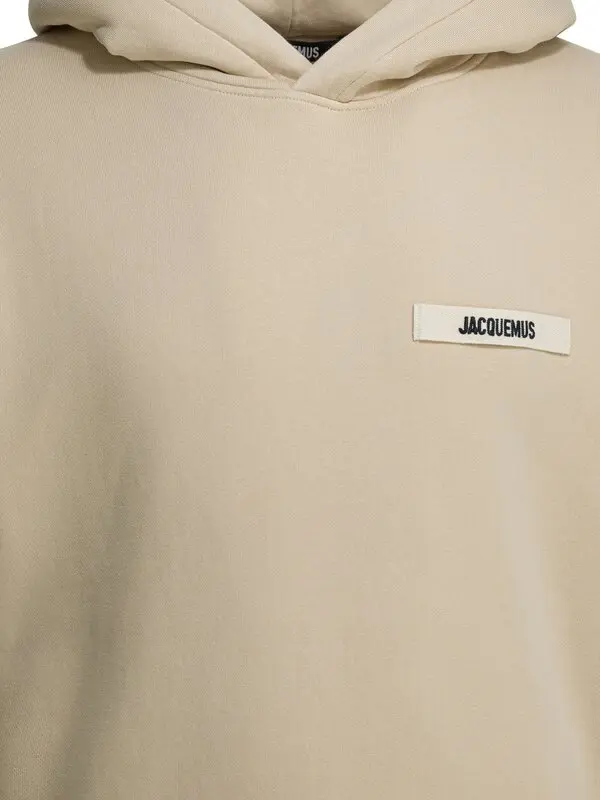 Jacquemus Gros Grain Hoodie - Beige