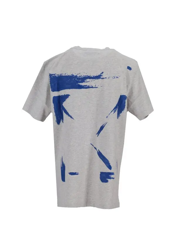 Off White Brush Arrow Slim / Tee Grey Melange