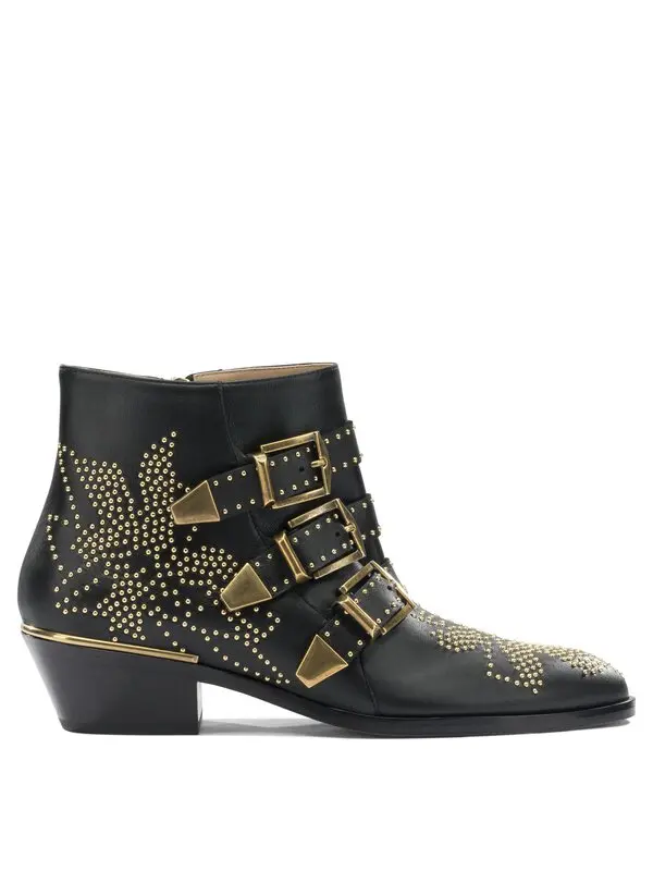 Chloé Susanna' Ankle Boots - Black