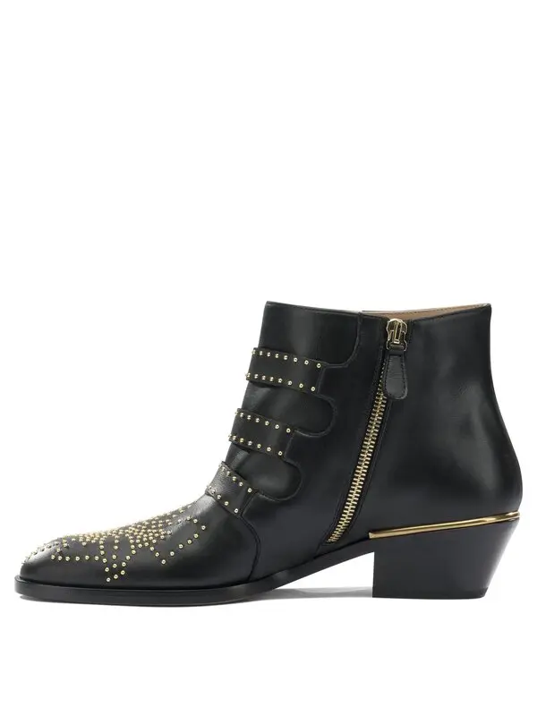 Chloé Susanna Ankle Boots - Black