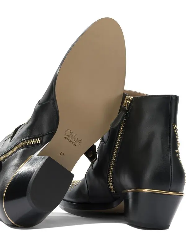 Chloé Susanna Ankle Boots - Black