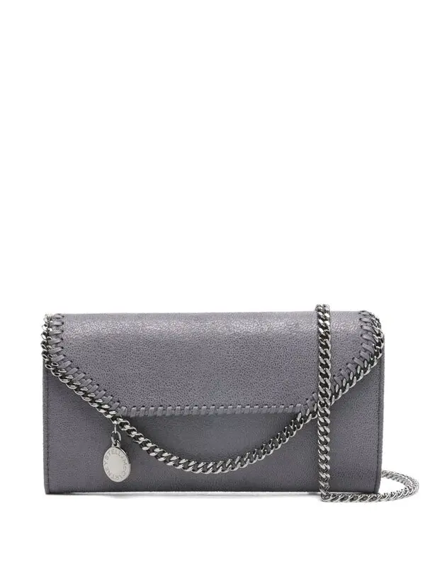 Stella McCartney Falabella Continental Wallet - Grey