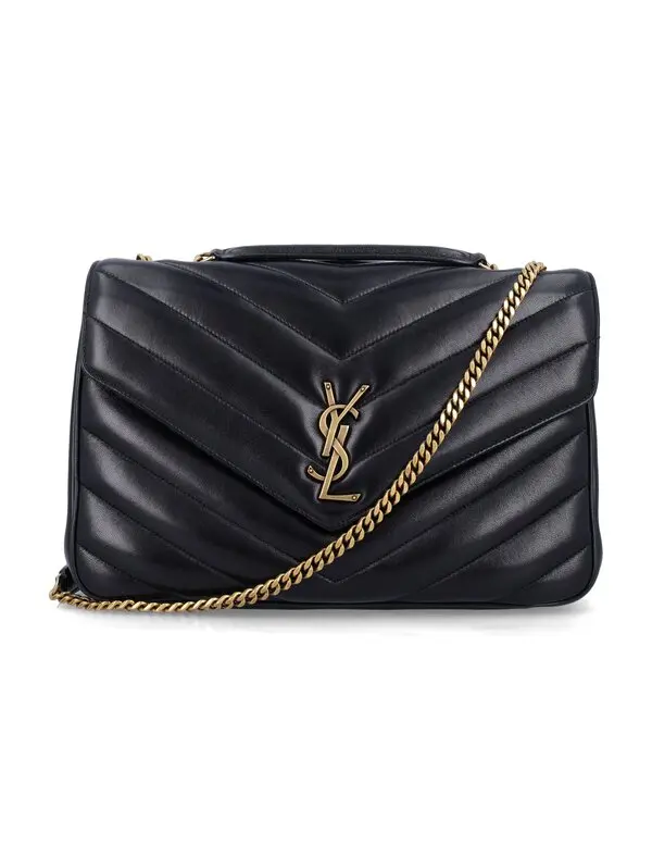 Saint Laurent Large Quilted Shoulder Bag
