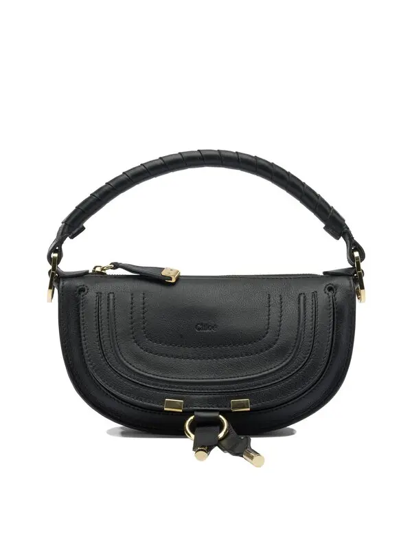 Chloé Small 'marcie' Shoulder Bag - Black