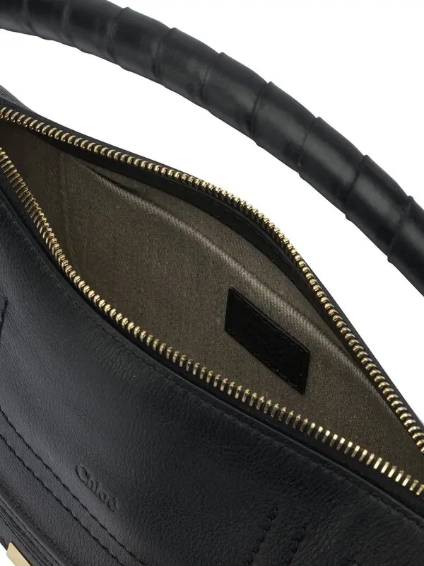 Chloé Small 'marcie' Shoulder Bag - Black