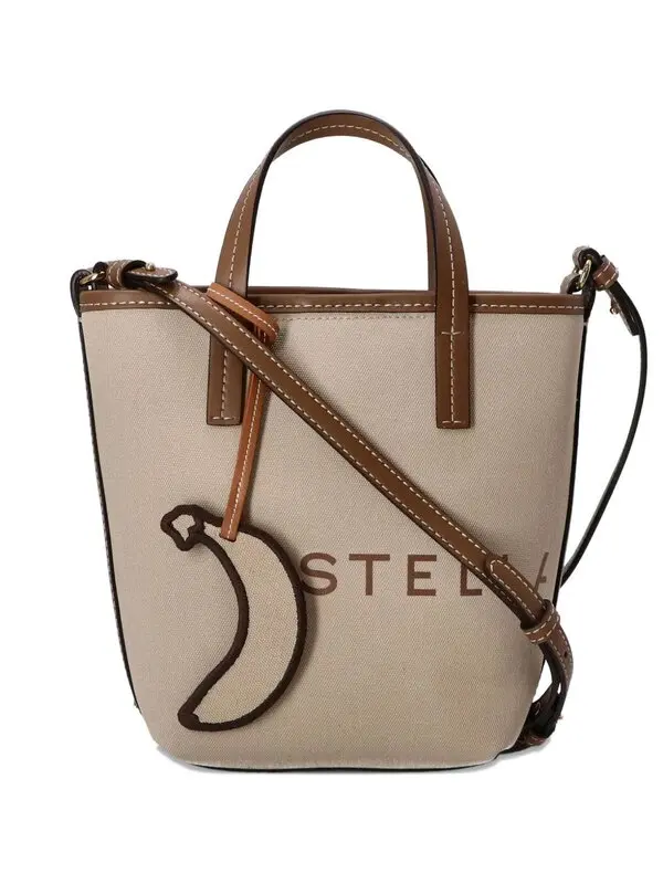 Stella McCartney Bucket Bag Eco Canvas - Pebble