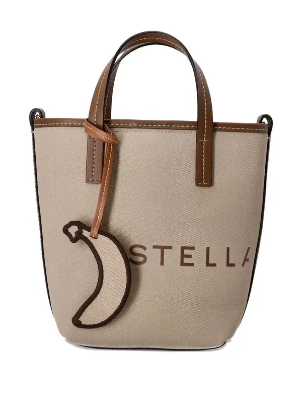 Stella McCartney Bucket Bag Eco Canvas - Pebble