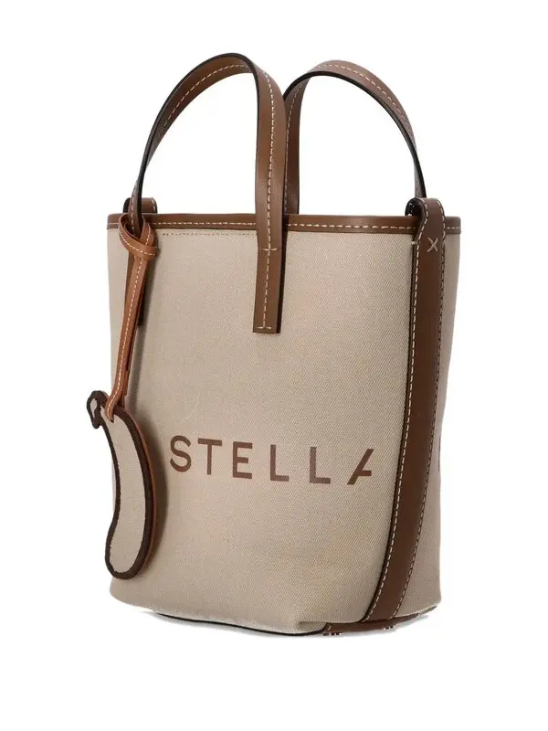 Stella McCartney Bucket Bag Eco Canvas - Pebble