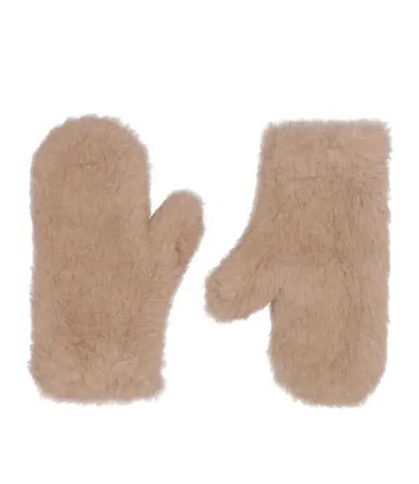 Max Mara Alpaca Cashmere Mittens