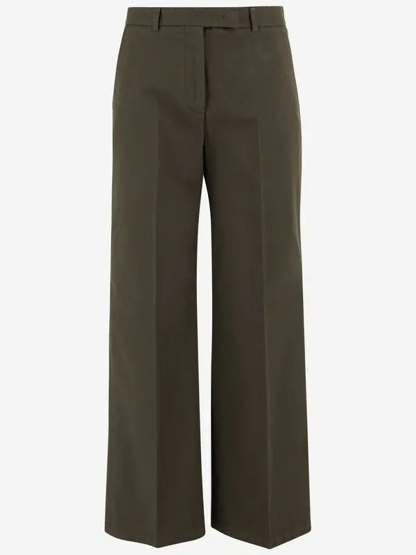 QL2 DONNA Stretch Cotton Trousers