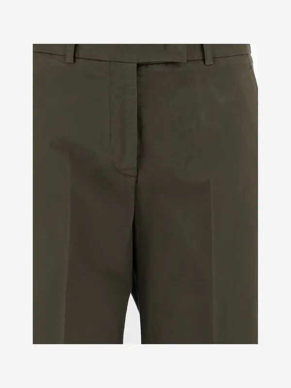 QL2 DONNA Stretch Cotton Trousers