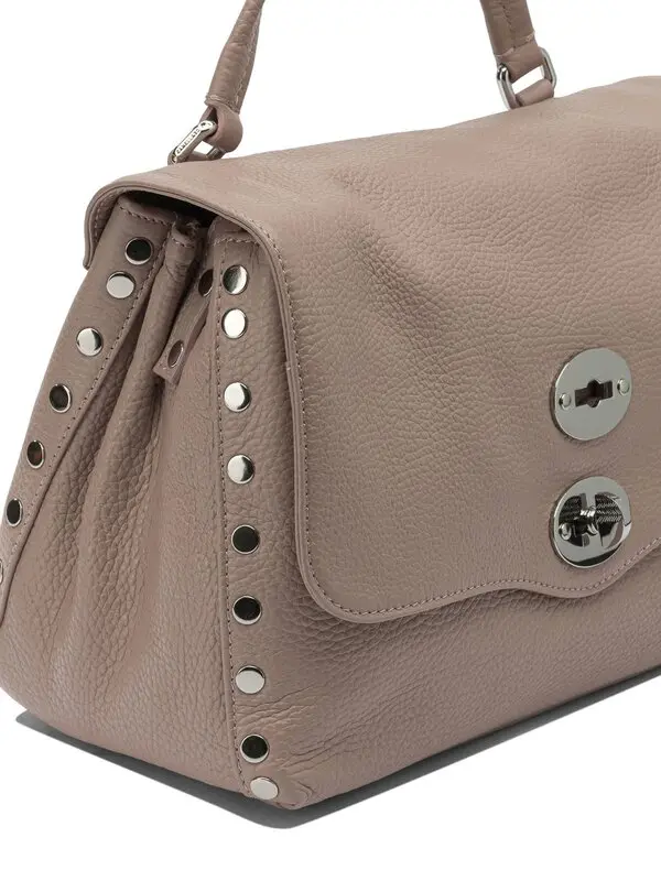 ZANELLATO Small Grained Leather Handbag - Beige