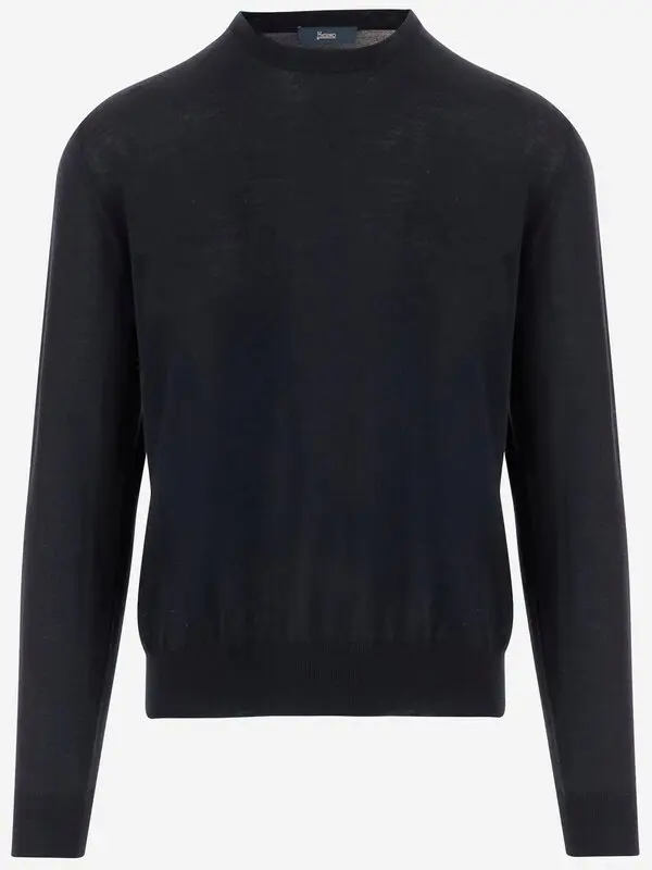 Herno Wool And Silk Knit