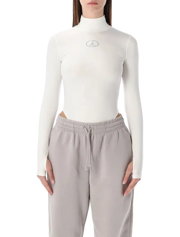 JORDAN Long-sleeve Bodysuit - Sail