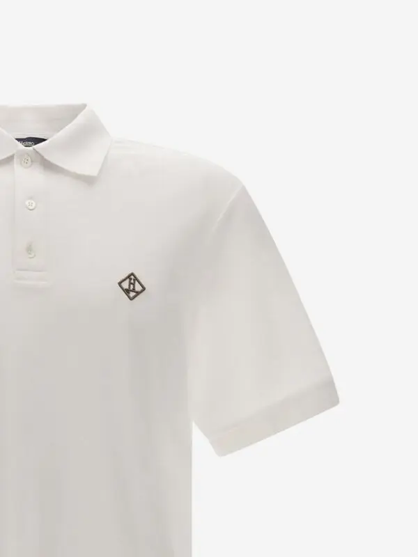 Herno Cotton Polo Shirt With Logo