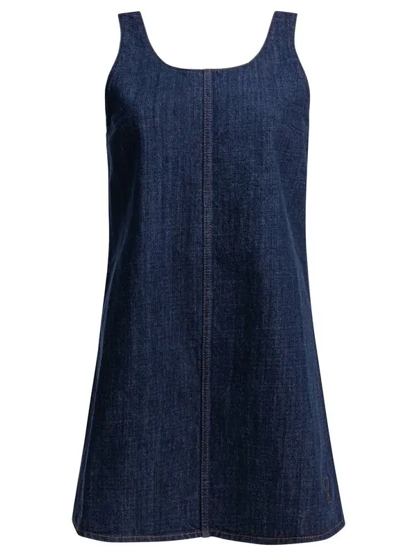 Ami Short Denim Dress