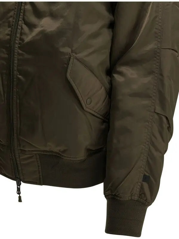 DAIWA PIER39 Reversible Nylon Bomber Jacket - Brown