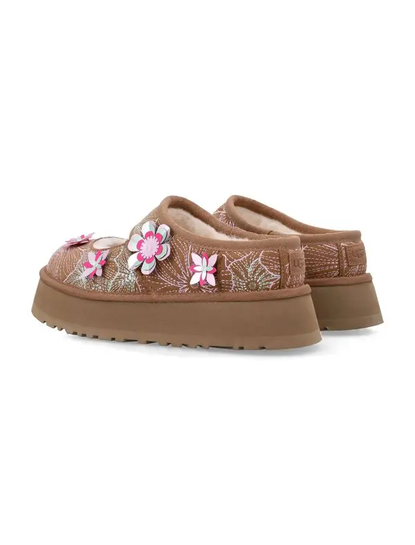 UGG Floral Embellished Flat Shoes
