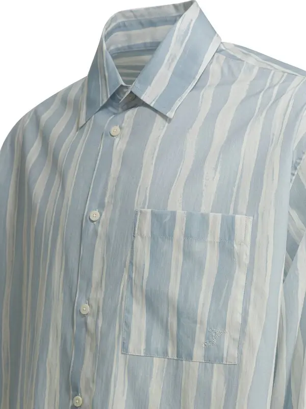 Jacquemus Striped Cotton Shirt