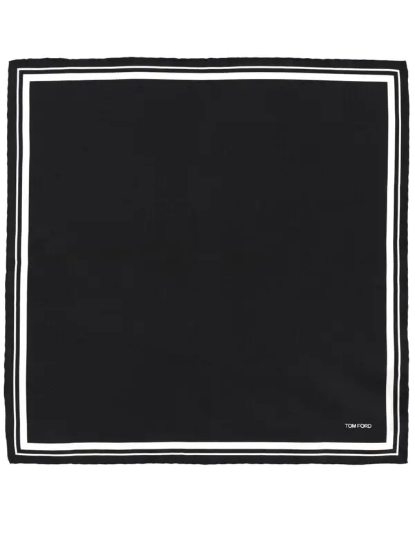 TOM FORD Pocket Handkerchief - Black