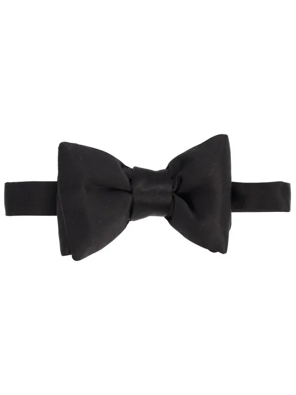 TOM FORD Silk Bow Tie - Black
